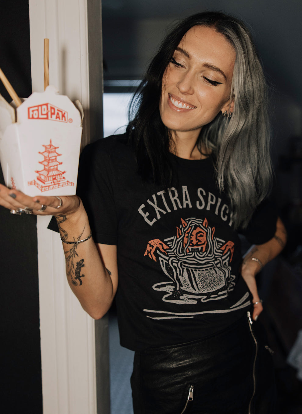 Shop Women's Food Pun Tees. Food Sayings Oversized T-shirts | Pyknic